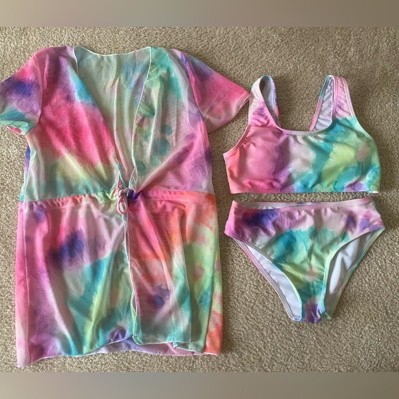 SHEIN | Swim | Shein Girls Bikini Cover Up | Poshmark